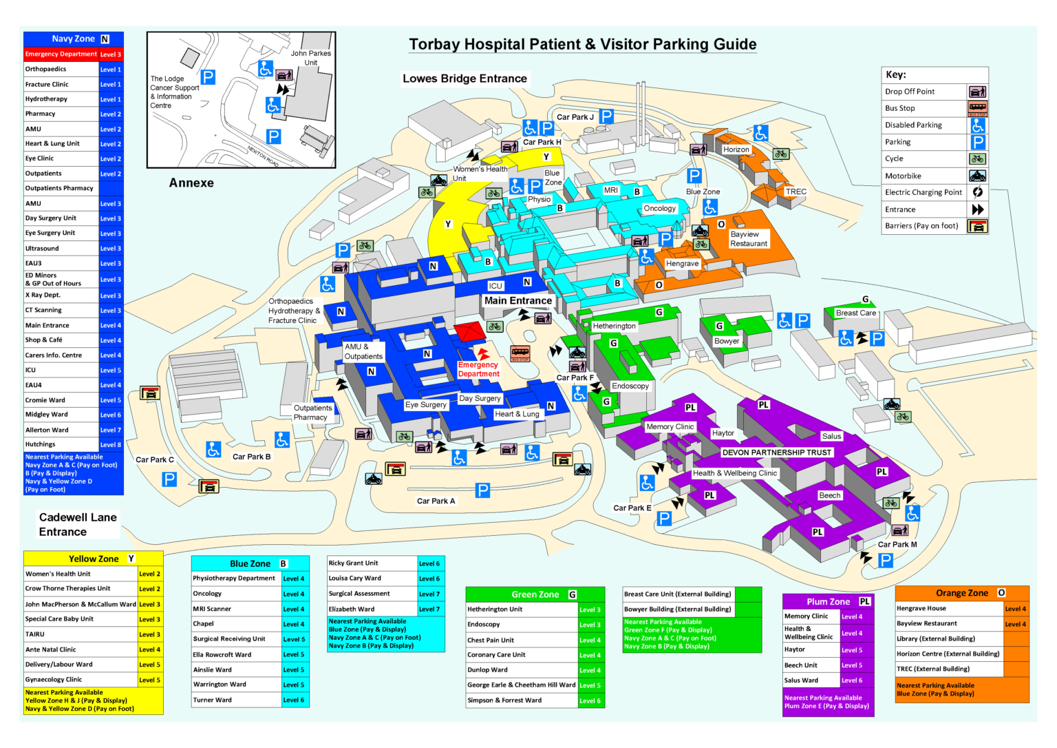Torbay Hospital maps - Torbay and South Devon NHS Foundation Trust